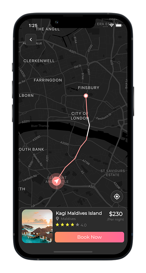 Trip Planning Flutter UI kit by LegacyInfotech | CodeCanyon